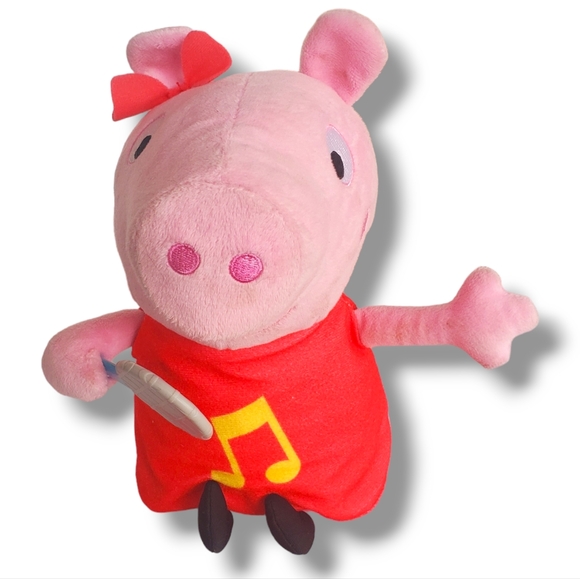 Toys | Peppa Pig Plush Cartoon 13 Talks Sings Rare Musical Note ...